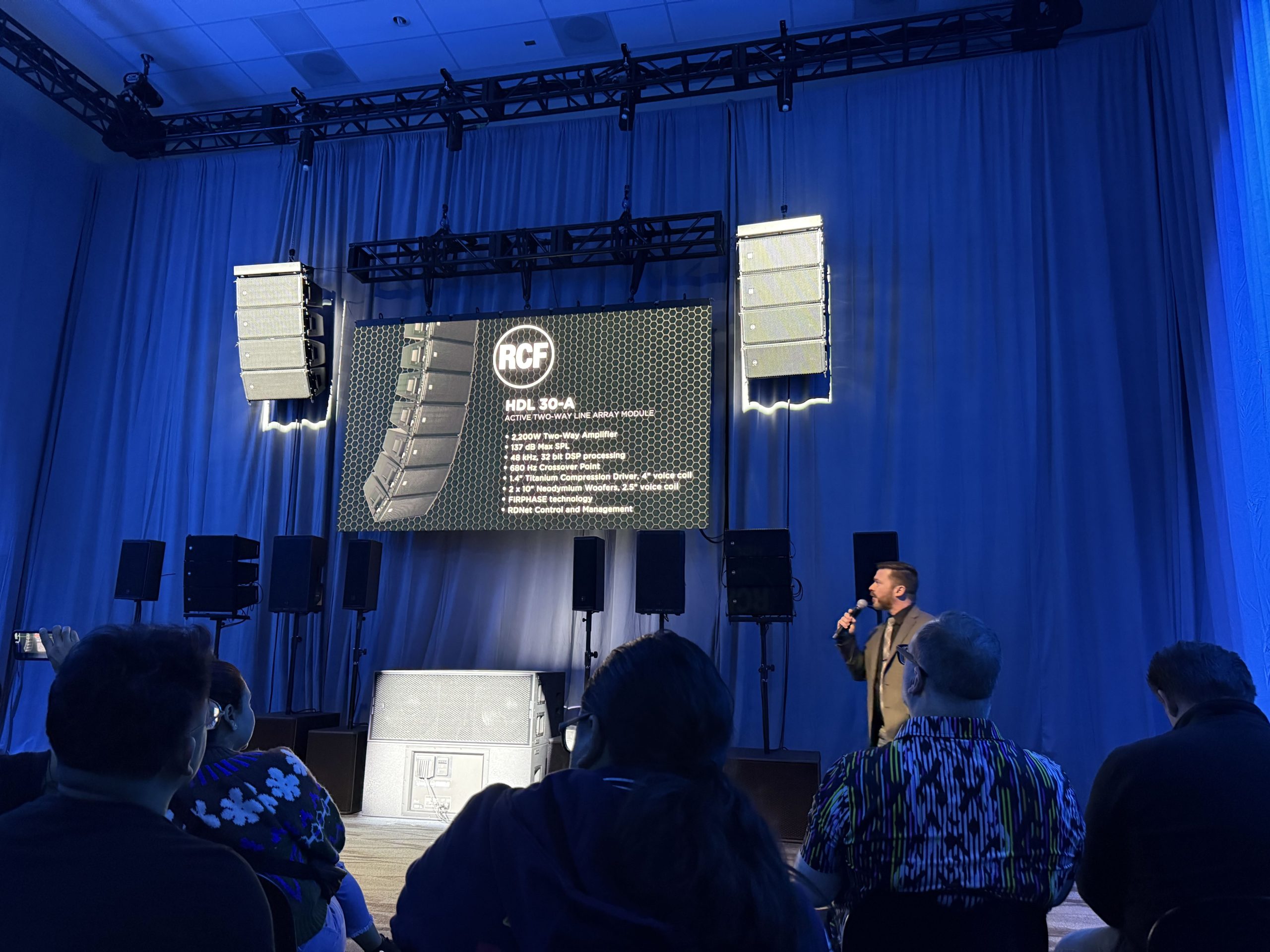 System First Impressions: RCF HDL 30 and 9029 Powered Dual 19 ...